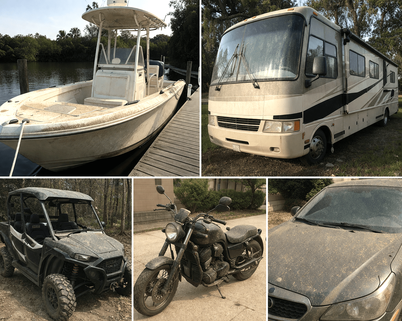 Spring Vehicle Protection for Cars, Boats, RVs and More
